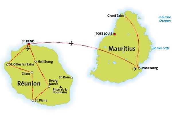 Autorondreis Mauritius & Réunion - Réunion & Mauritius - NBBS Reizen