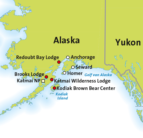 Bouwsteen Alaska & Yukon - Redoubt Bay Lodge - NBBS Reizen